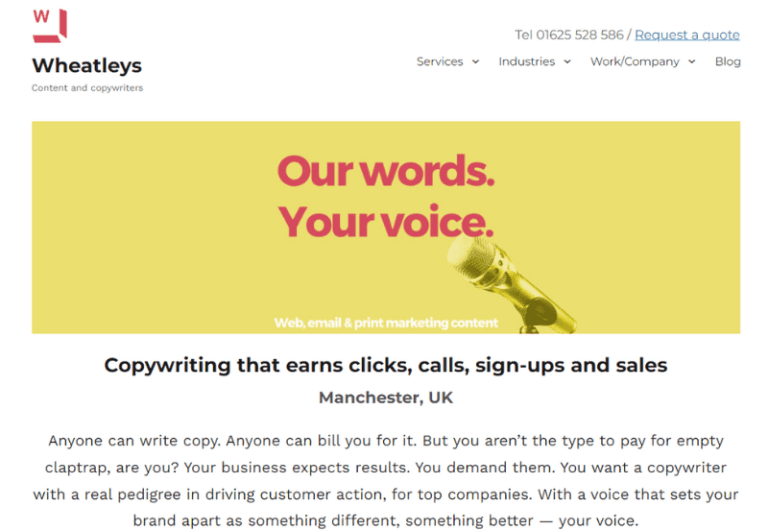 Top 10 Website Content Writing Companies In The UK